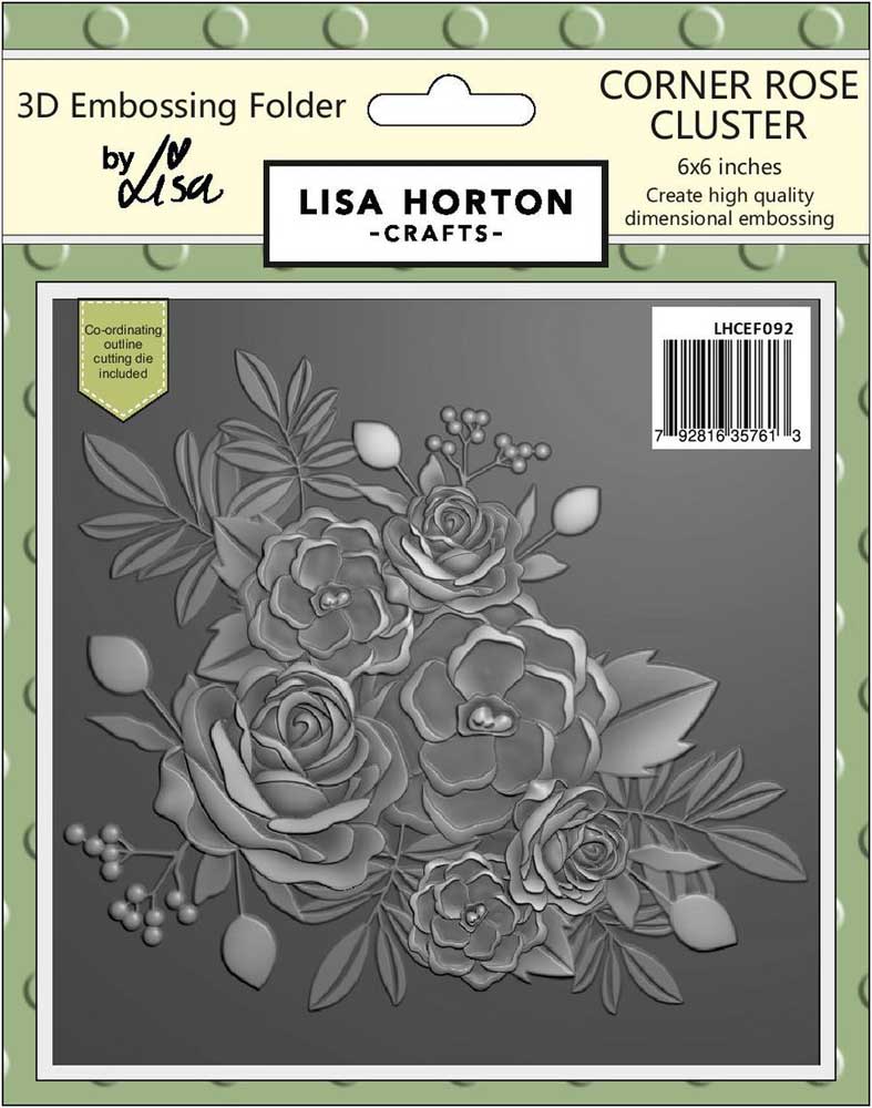 Lisa Horton 3D Embossing Folders - Joggles.com