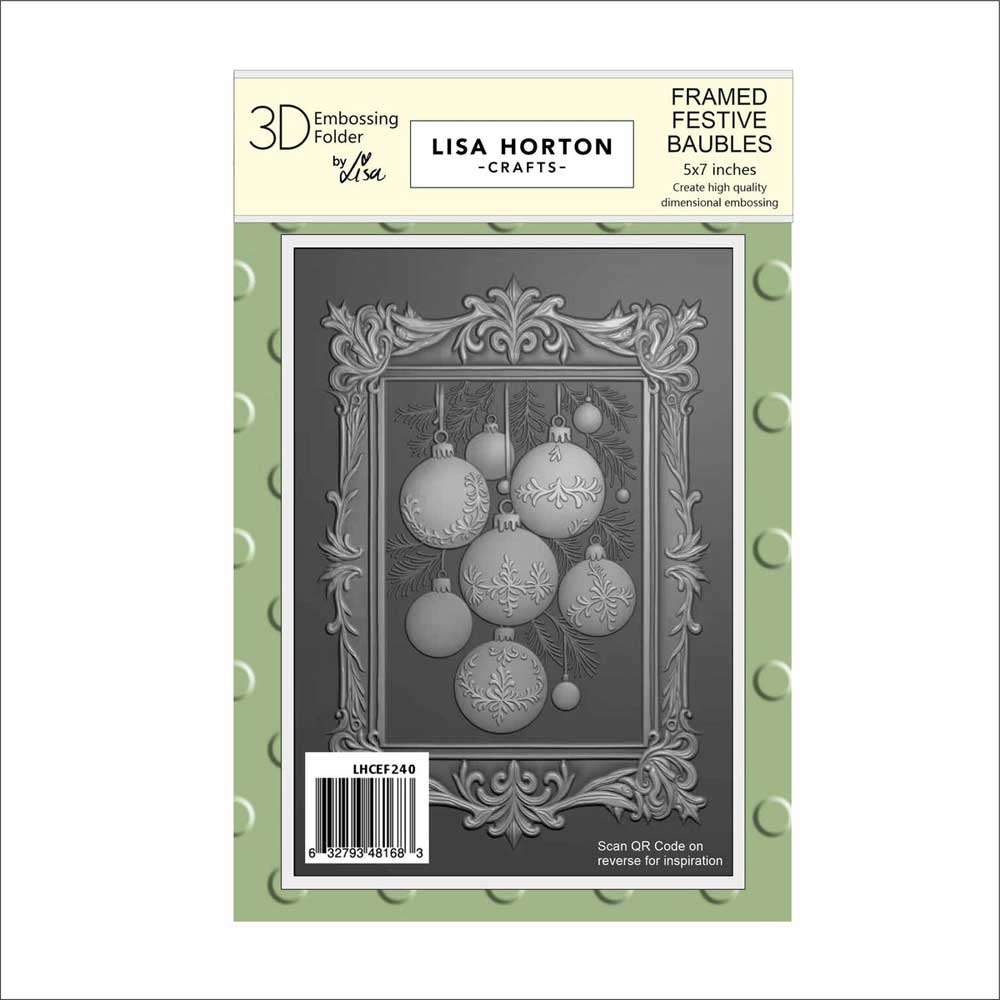 Lisa Horton 3D Embossing Folders - Joggles.com