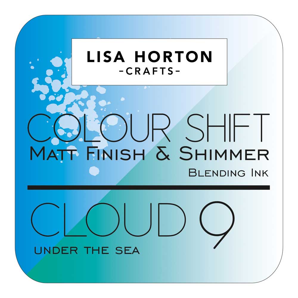 Lisa Horton Crafts Cloud 9 Colour Shift Ink Pad - Under The Sea [LHCIP200] - Joggles.com