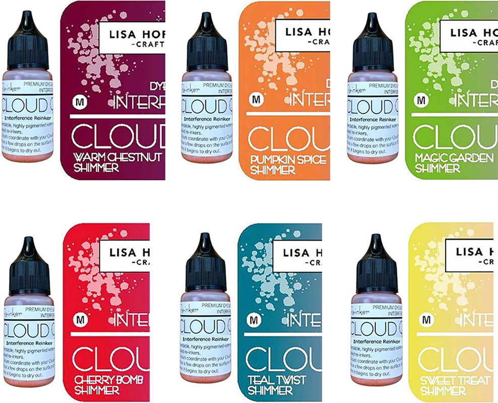 Lisa Horton Crafts Cloud 9 Interference Reinkers - Set 1 - Joggles.com