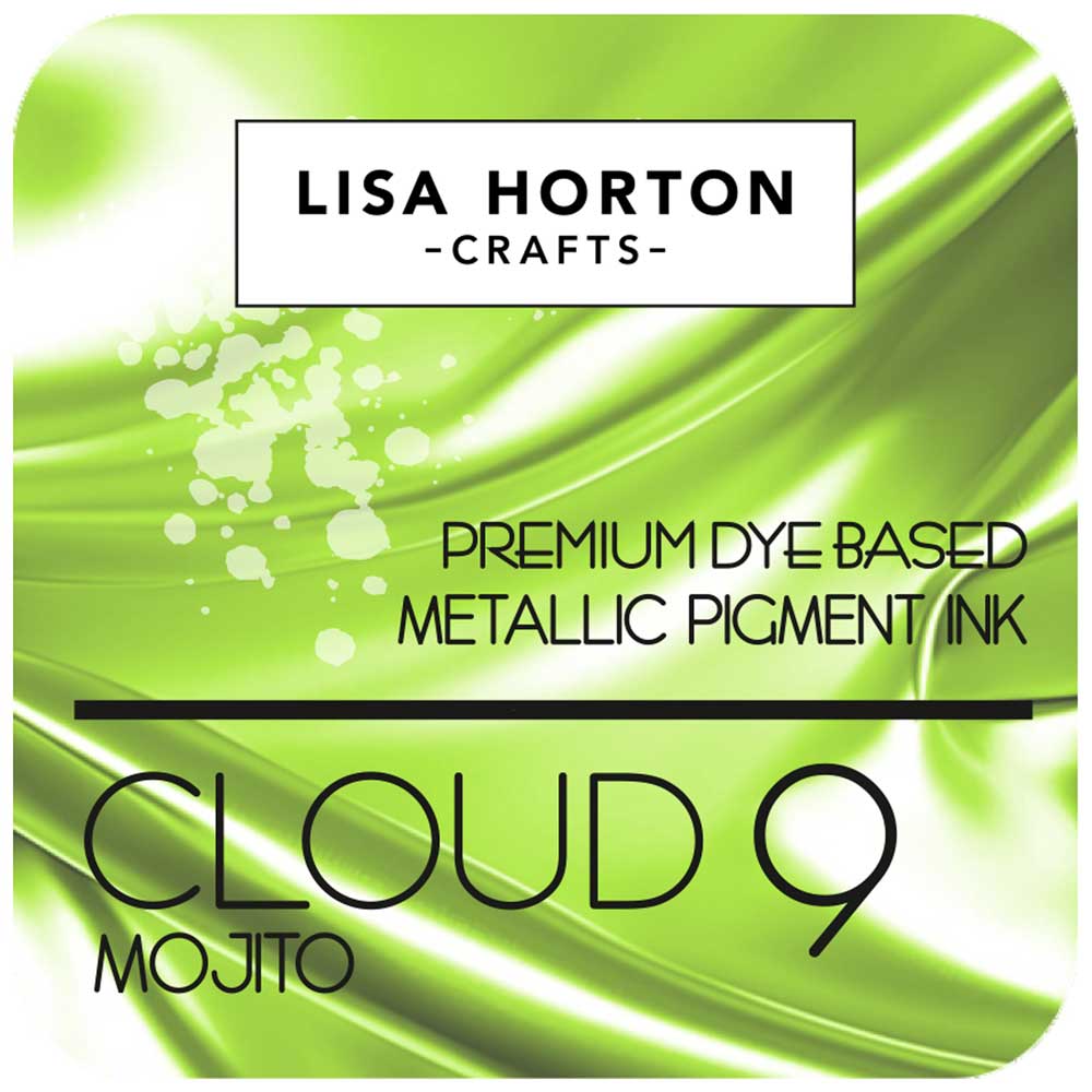 Lisa Horton Crafts Cloud 9 Metallic Ink Pad - Mojito [LHCIP217] - Joggles.com