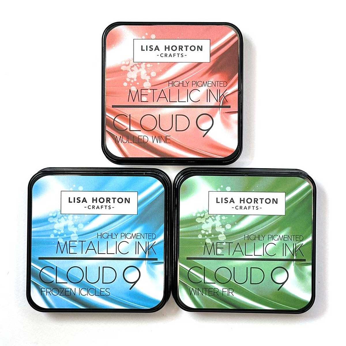 Lisa Horton Crafts Winter 2025 Metallic Ink Pads [LHCIP246] - Joggles.com