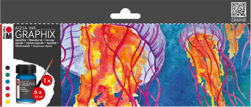 Marabu Graphix Aqua Inks - Joggles.com