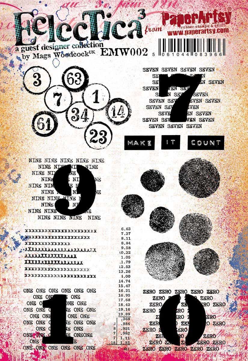 PaperArtsy Eclectica by Mags Woodcock - EMW002 - Joggles.com