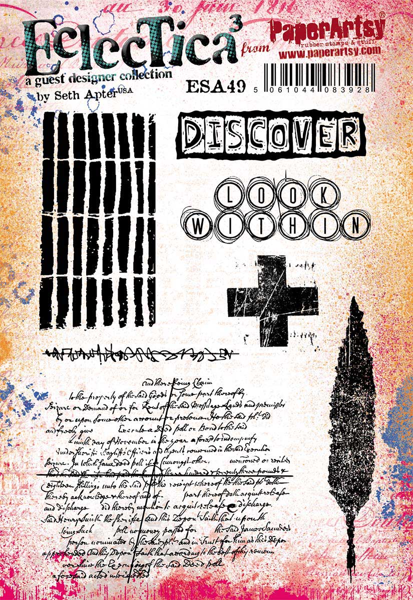 PaperArtsy Eclectica by Seth Apter - ESA49 - Joggles.com