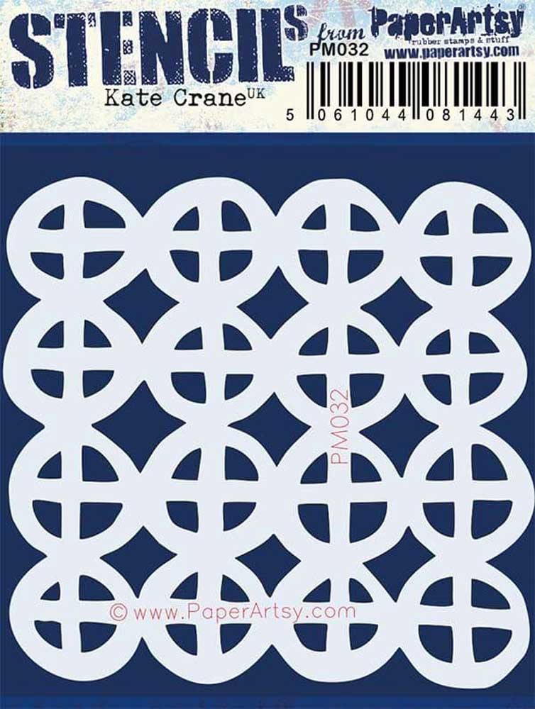 PaperArtsy / Kate Crane Mini Stencil - PM032 - Joggles.com
