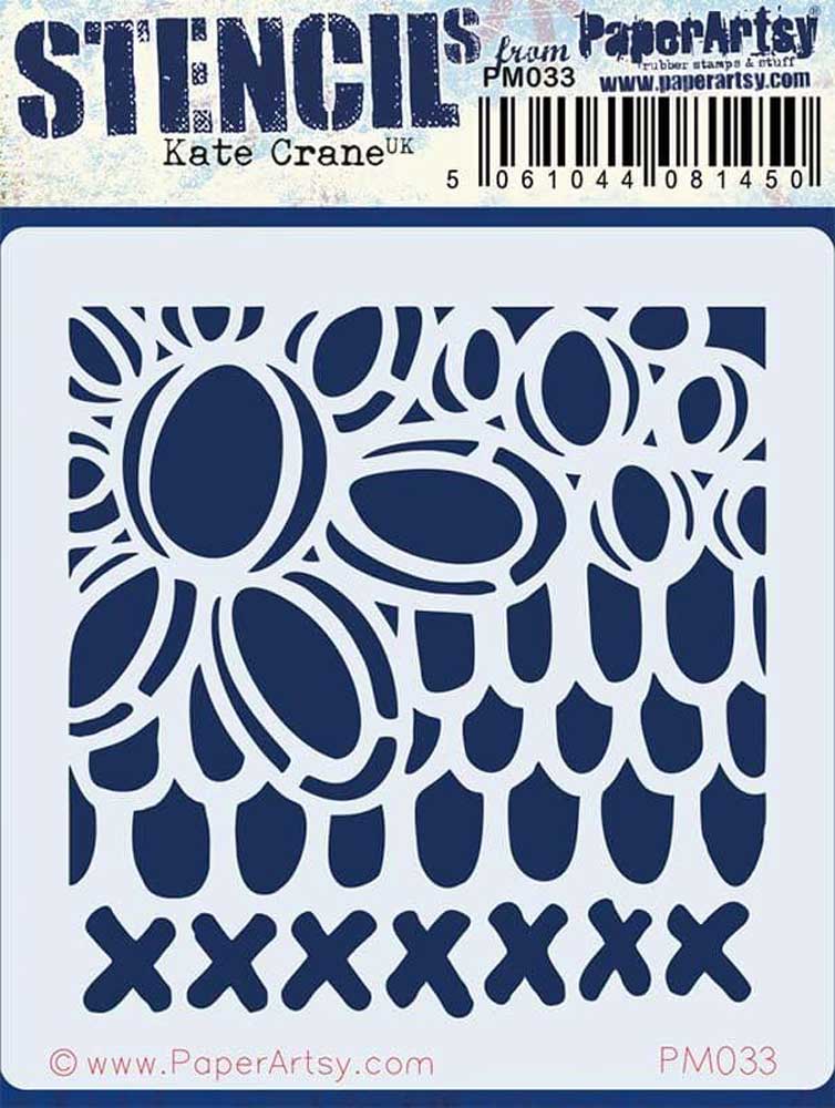 PaperArtsy / Kate Crane Mini Stencil - PM033 - Joggles.com