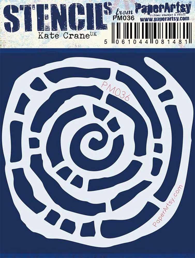 PaperArtsy / Kate Crane Mini Stencil - PM036 - Joggles.com