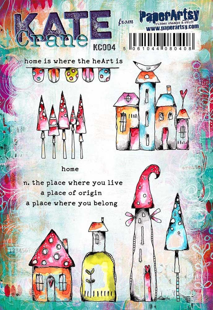 PaperArtsy Kate Crane Stamp Set - KC004 - Joggles.com