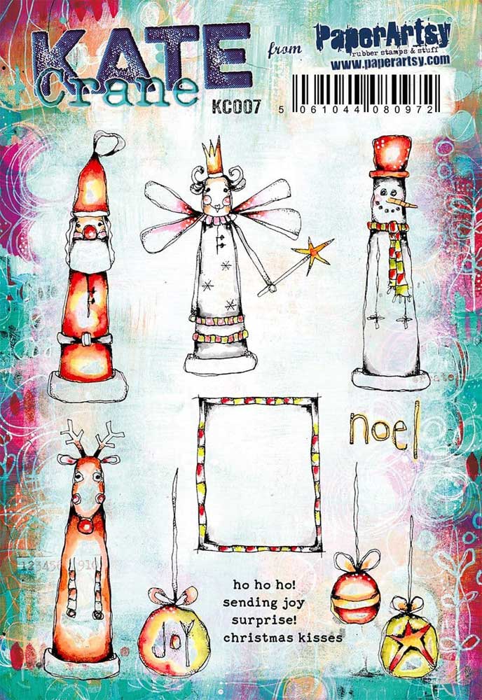 PaperArtsy Kate Crane Stamp Set - KC007 - Joggles.com