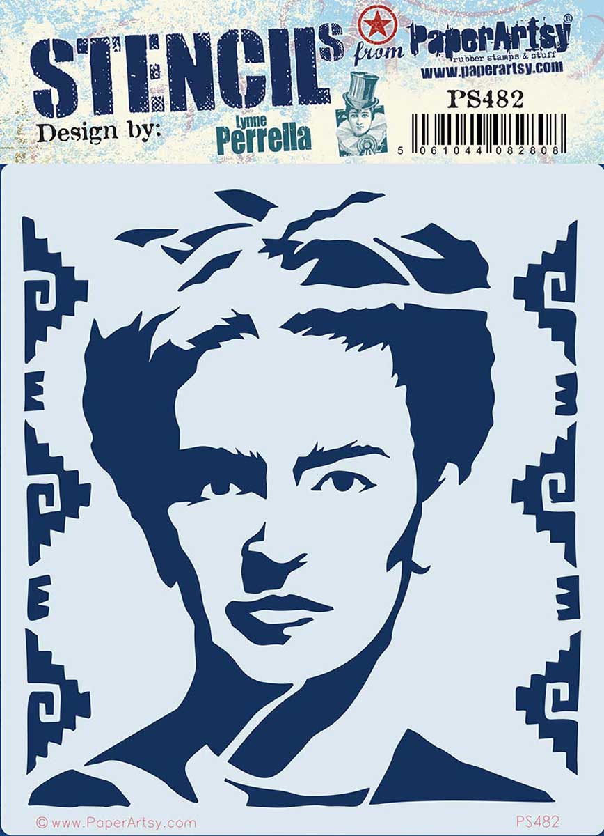 PaperArtsy / Lynne Perrella Stencil - PS482 - Joggles.com
