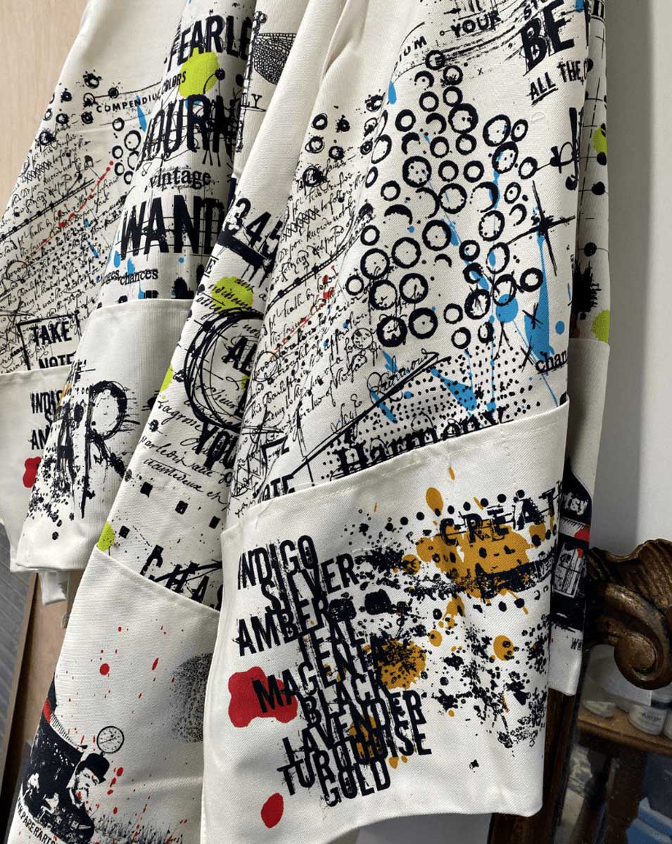 PaperArtsy / Seth Apter Limited Edition Apron [PA-APRON-ESA] - Joggles.com