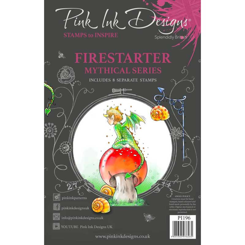 Pink Ink Designs Clear Stamp Set - Firestarter [PI196] - Joggles.com