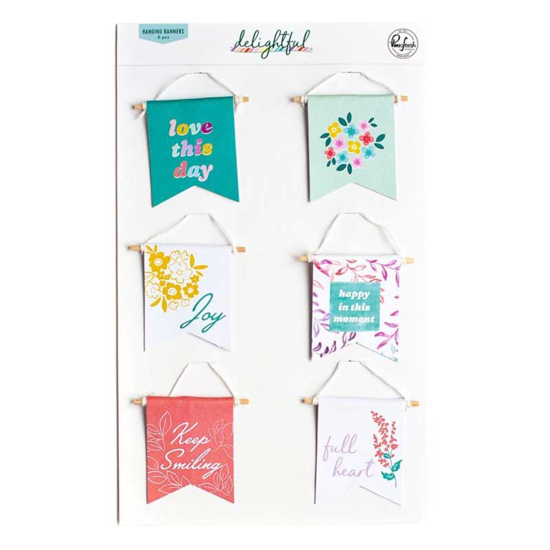 PinkFresh Studio Delightful Collection Hanging Banners [159522 ...