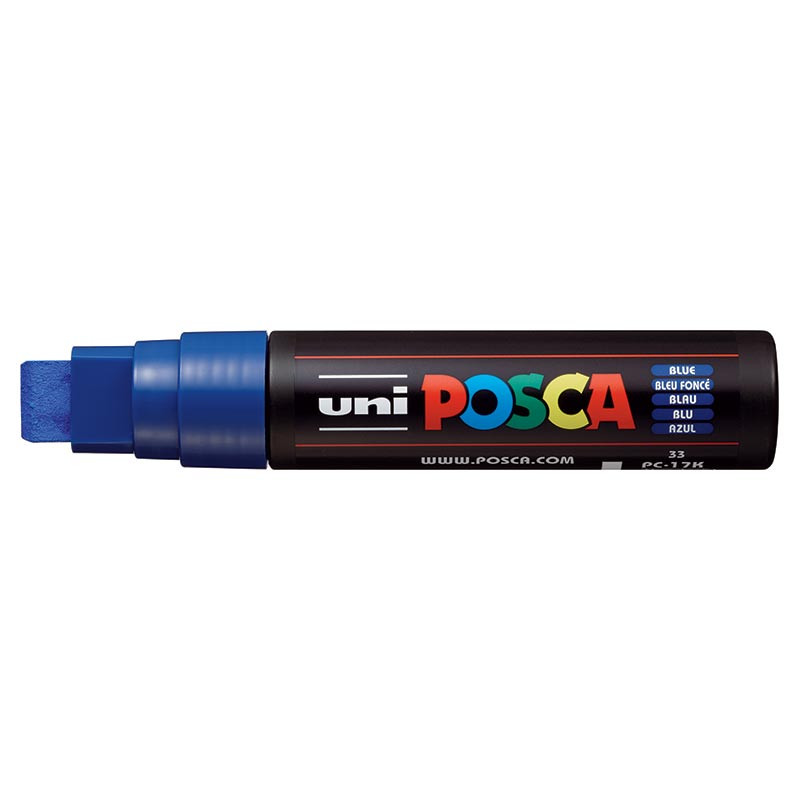 POSCA Paint Pen Extra Broad PC-17K - Blue - Joggles.com