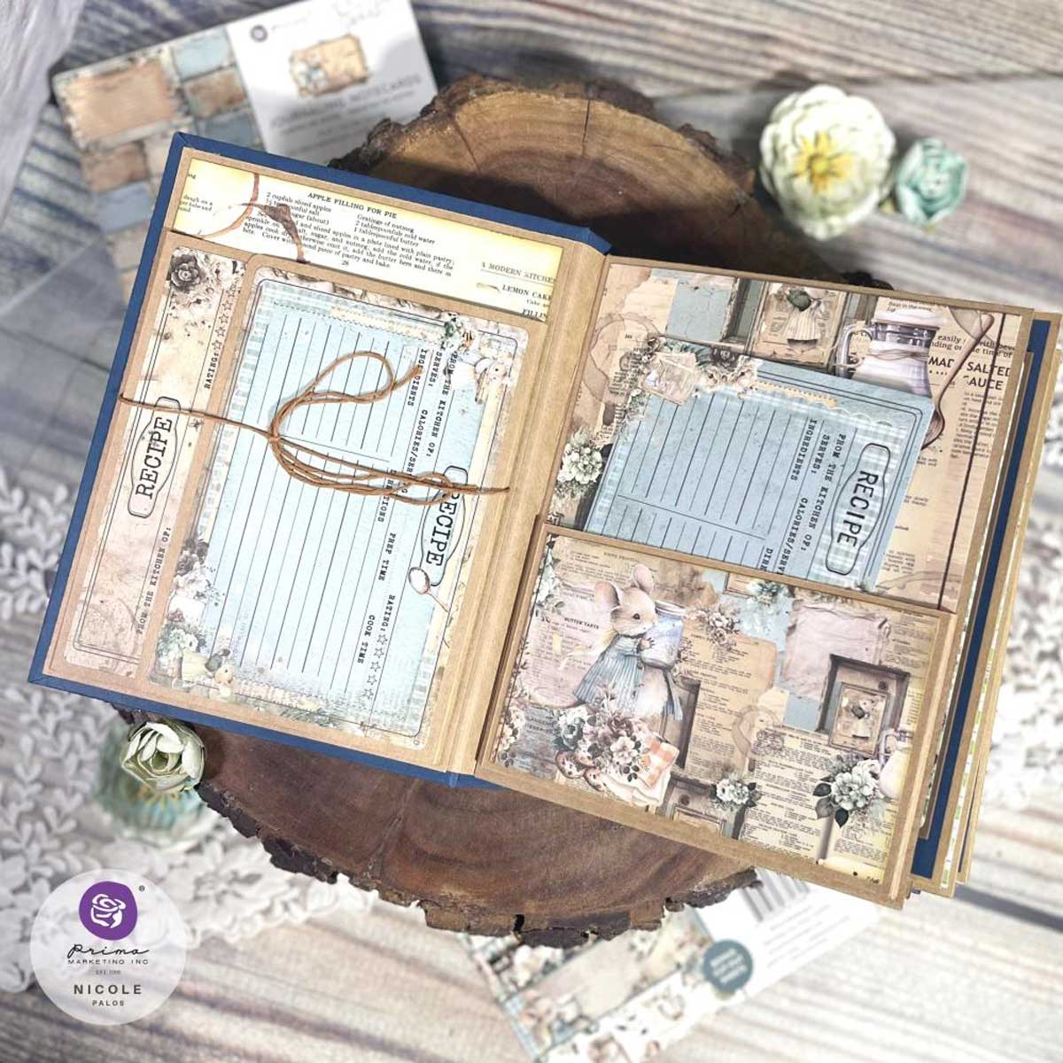Prima The Home Baker Collection - 6" x 6" Paper Pad [672645] - Joggles.com