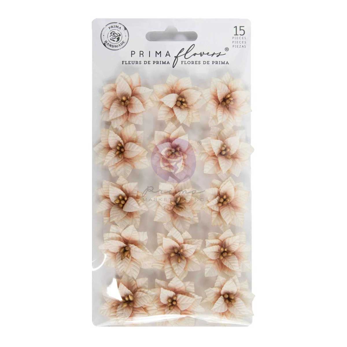 Prima Twinkle Treats Collection - Paper Flowers - Frosted Petals [680312] - Joggles.com