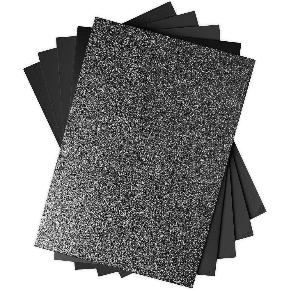 Sizzix Surfacez Opulent Cardstock - Black [666864] - Joggles.com