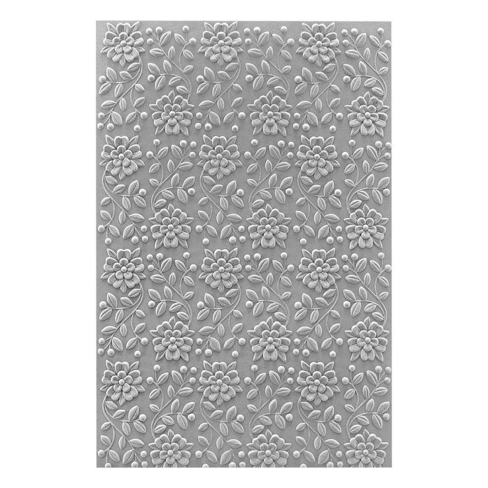 Spellbinders 3D Embossing Folder - Floral & Vine [E3D-058] - Joggles.com