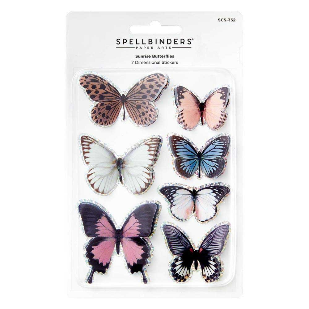 Spellbinders Dimensional Butterfly Stickers - Joggles.com