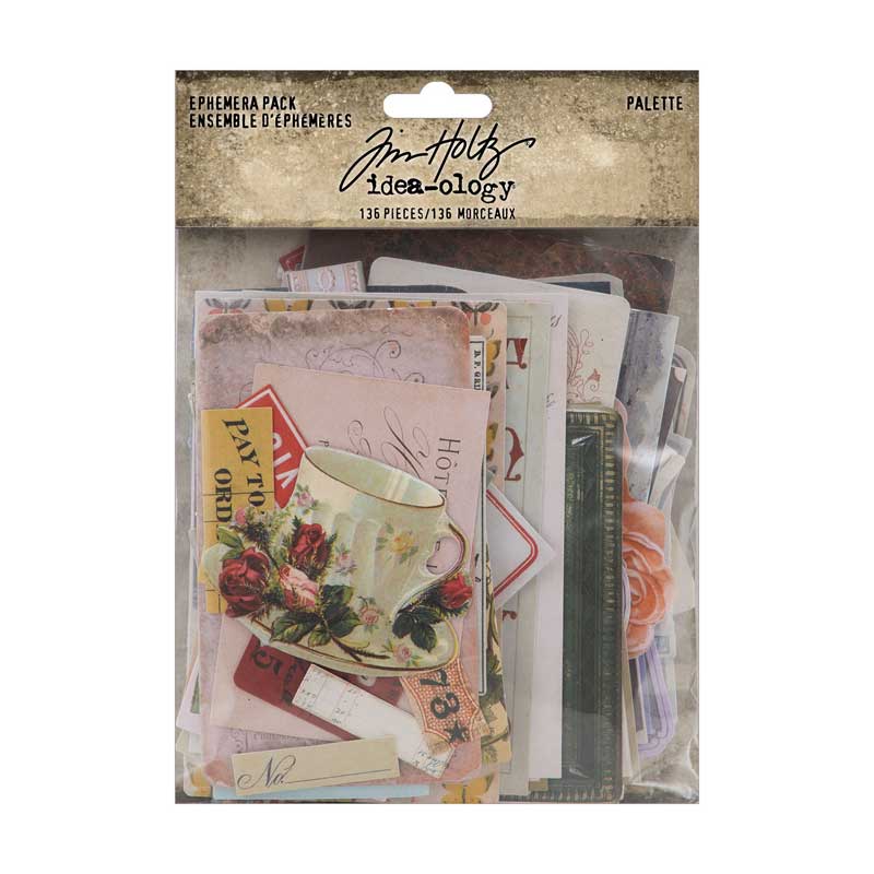 Spring 2023 Idea-ology by Tim Holtz - [TH94317] Ephemera - Palette ...