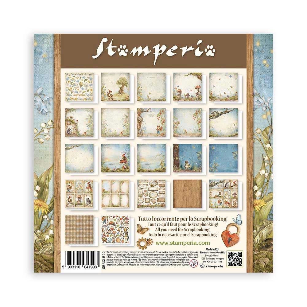 Stamperia Hidden Grove Collection - 12" x 12" Maxi Paper Pad [SBBXLB22 ...