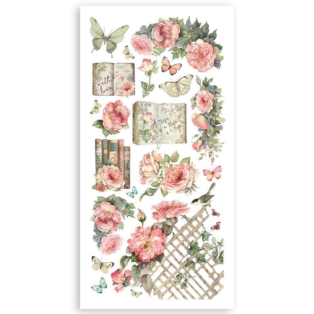 Stamperia House Of Roses Collection - Paper Cut-Outs [SBBCT11 ...