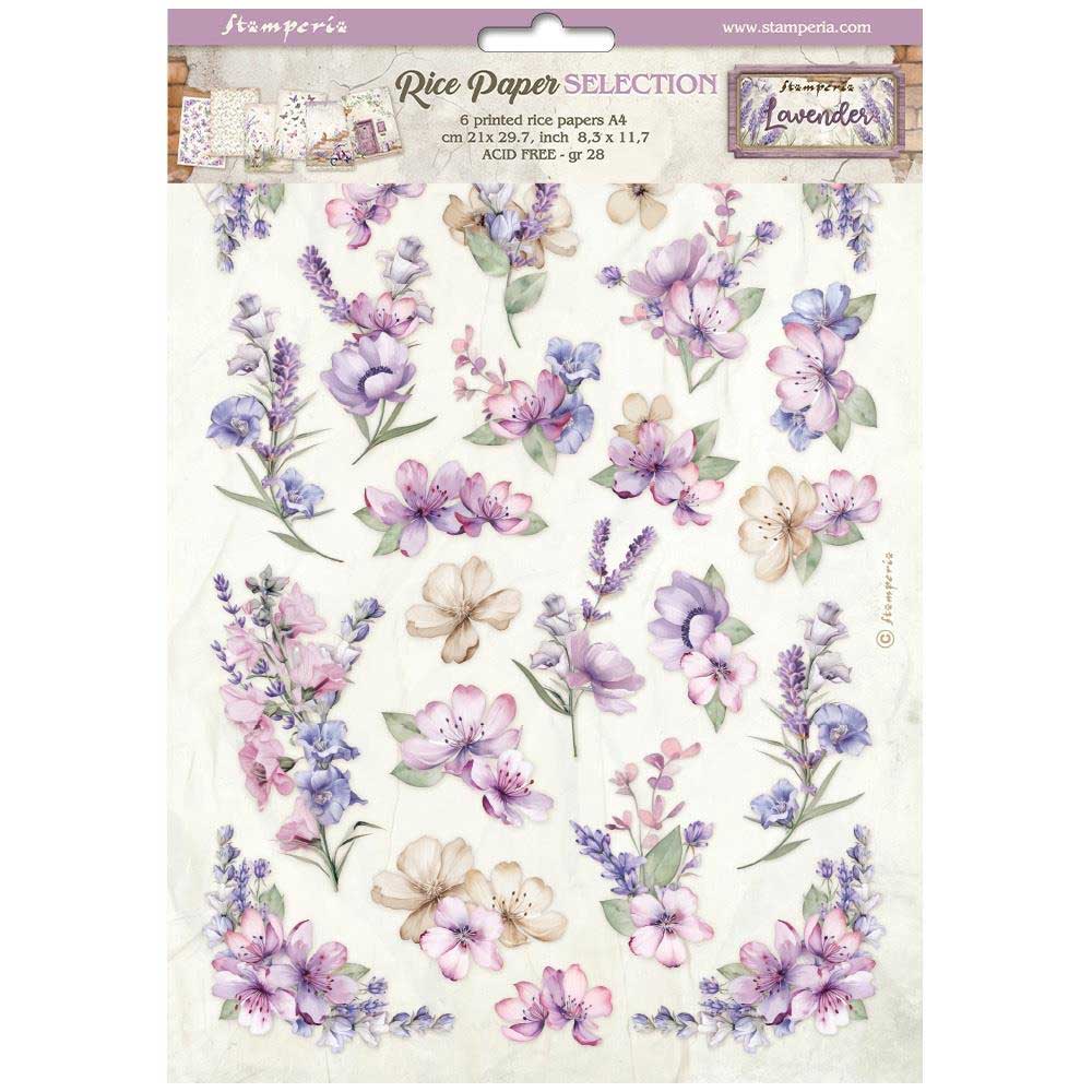 Stamperia Lavender Collection - Joggles.com