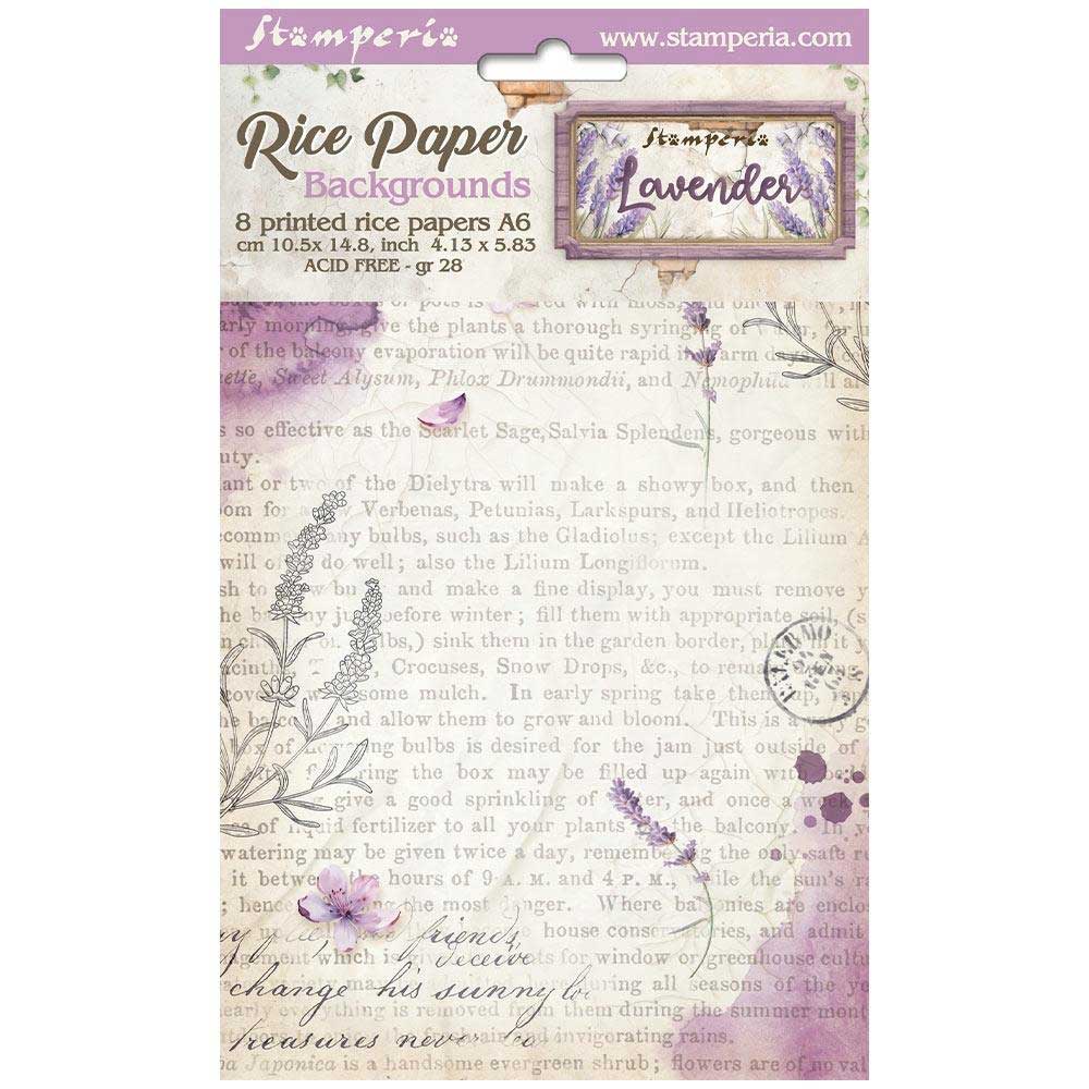 Stamperia Lavender Collection - Joggles.com