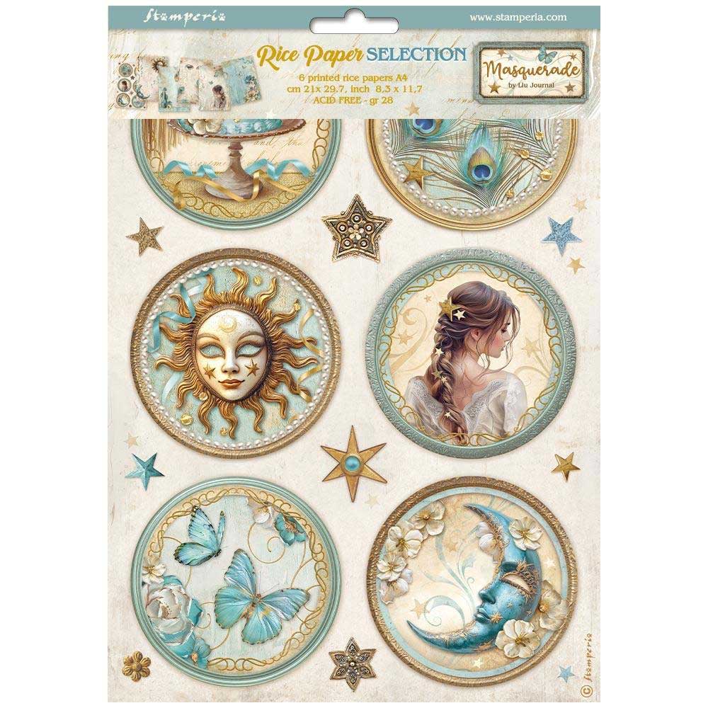Stamperia Masquerade Collection - Joggles.com