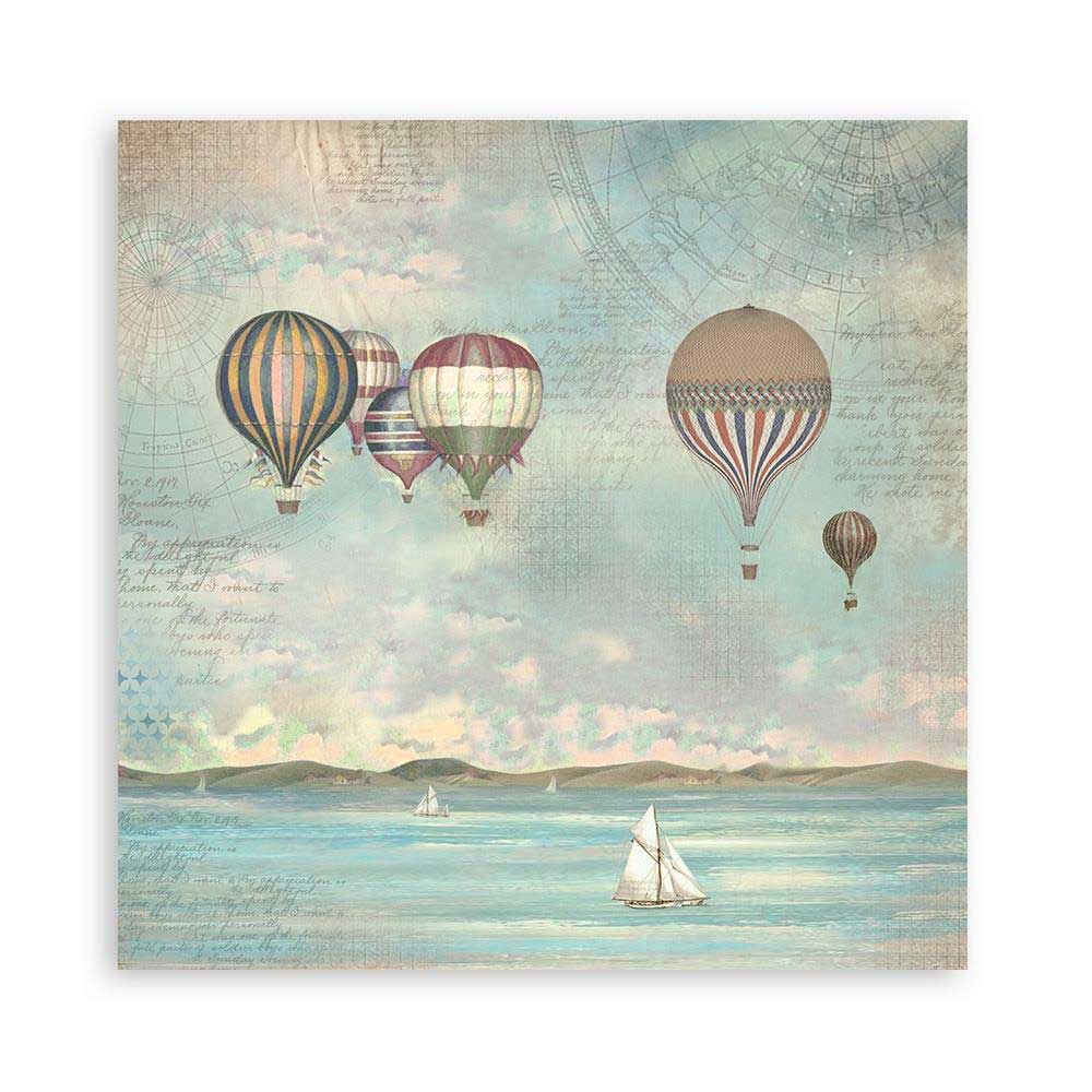 Stamperia Sea Land Collection - Fabric [SBPLT25] - Joggles.com