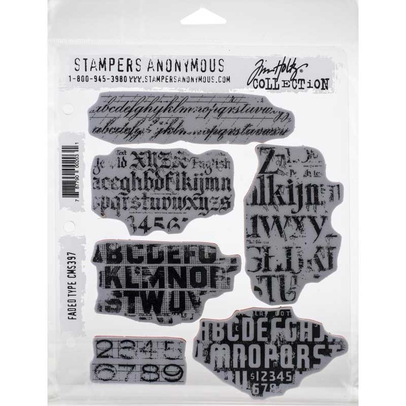 Tim Holtz Unmounted by Stampers Anonymous - Joggles.com
