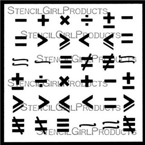 StencilGirl Stencils - Joggles.com