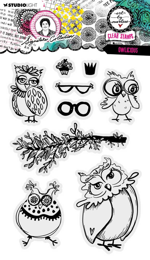 Studio Light Art By Marlene Signature Collection - Clear Stamp Set ... Studio Light Art By Marlene Signature Collection - Clear Stamp Set ...