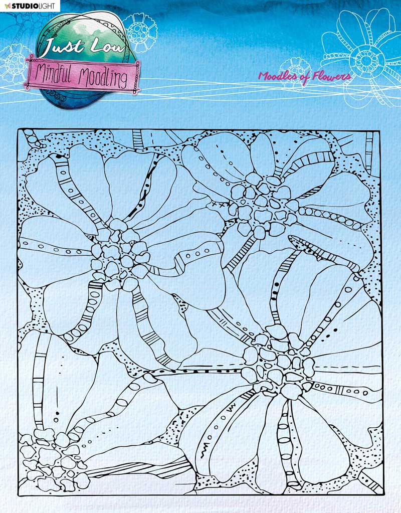 Studio Light Just Lou Mindful Moodling Collection Clear Stamp - Moodles ... Studio Light Just Lou Mindful Moodling Collection Clear Stamp - Moodles ...