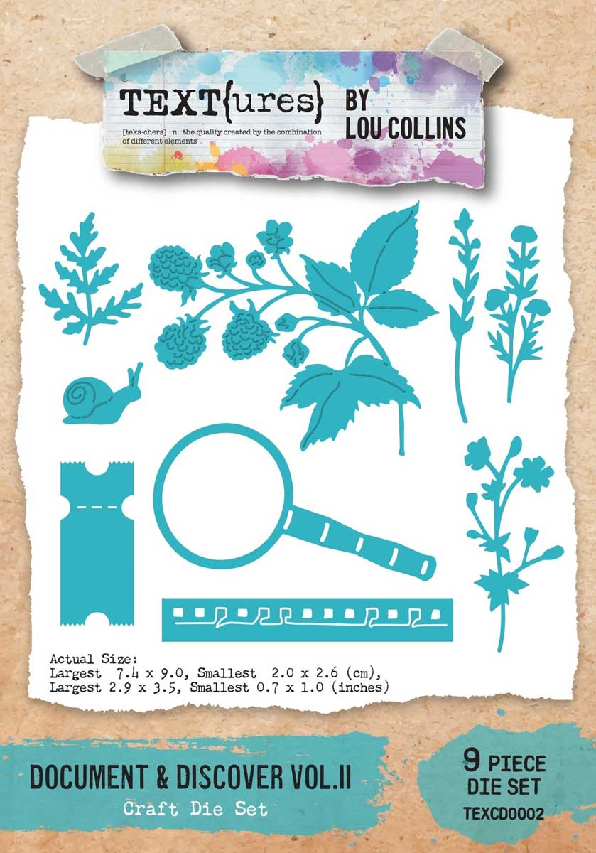 TEXT{ures} By Lou Collins Beneath The Brambles Collection - Craft Die ...