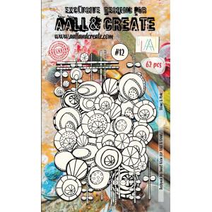 AALL & Create Ephemera - Stems & Pods White - #12 - Joggles.com