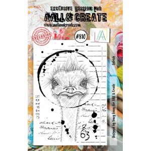 AALL & Create Stamp - Ostrich [810] - Joggles.com