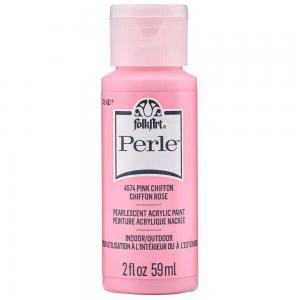 FolkArt Perle Paint - Pink Chiffon [4574] - Joggles.com