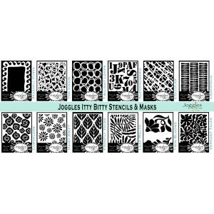 Joggles Itty Bitty Stencils & Masks - Set Of 12, December 2025 ...