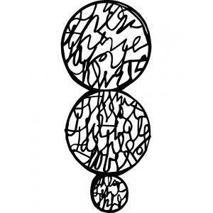 Joggles / Traci Owens Rough Around The Edges 9" x 12" Mask - Circus Act ...