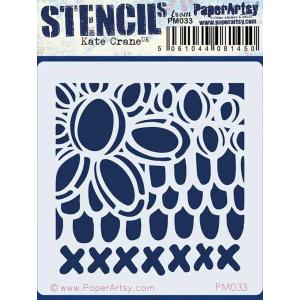 PaperArtsy / Kate Crane Mini Stencil - PM033 - Joggles.com