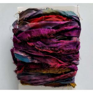 Sari Silk Ribbon - Black Cherry - Joggles.com