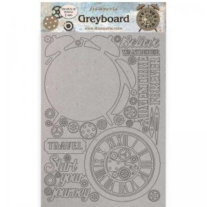 Stamperia Lady Vagabond Lifestyle Collection Greyboard - Alarm Clock ...