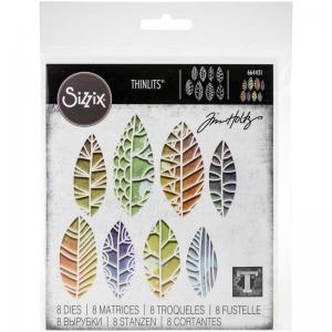 Tim Holtz Sizzix Thinlits - Cut Out Leaves [664431] - Joggles.com