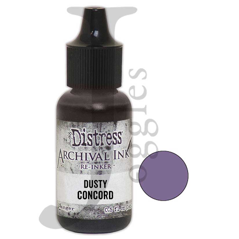 Tim Holtz Distress Archival Ink Reinker - Dusty Concord - Joggles.com