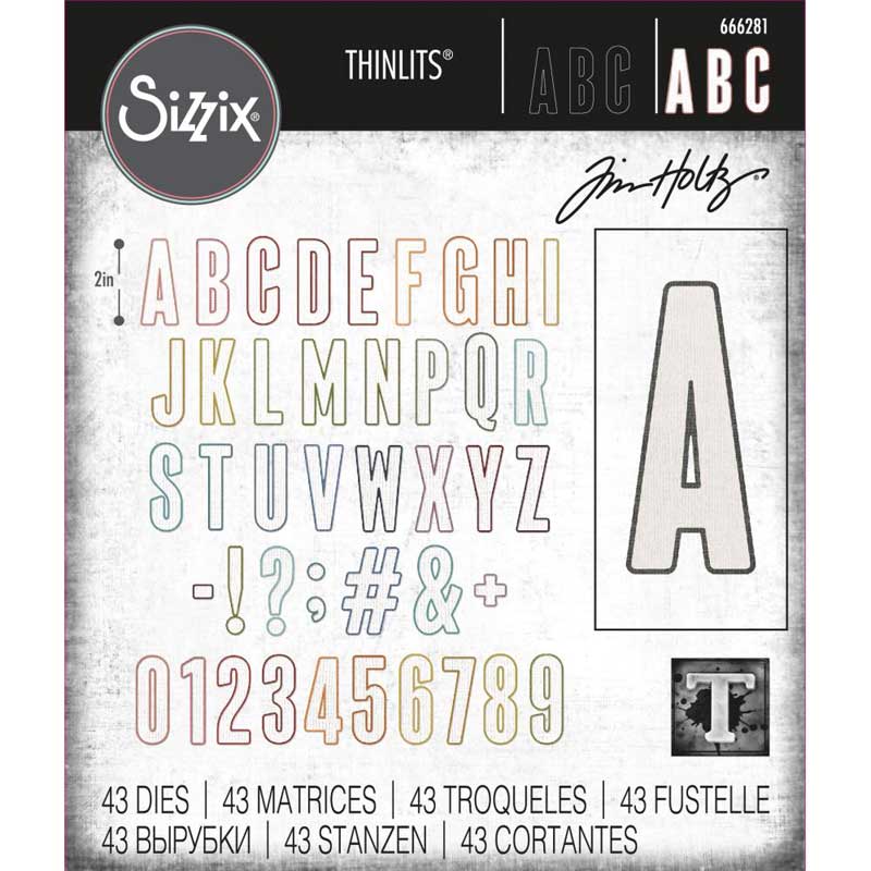Tim Holtz Sizzix Cutting Dies – Joggles.com