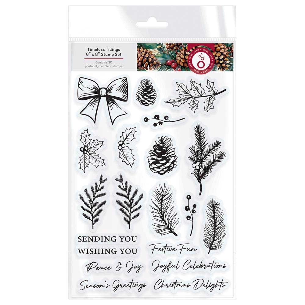 Tonic Studios Timeless Tidings Collection - Clear Stamp Set [5531E ...