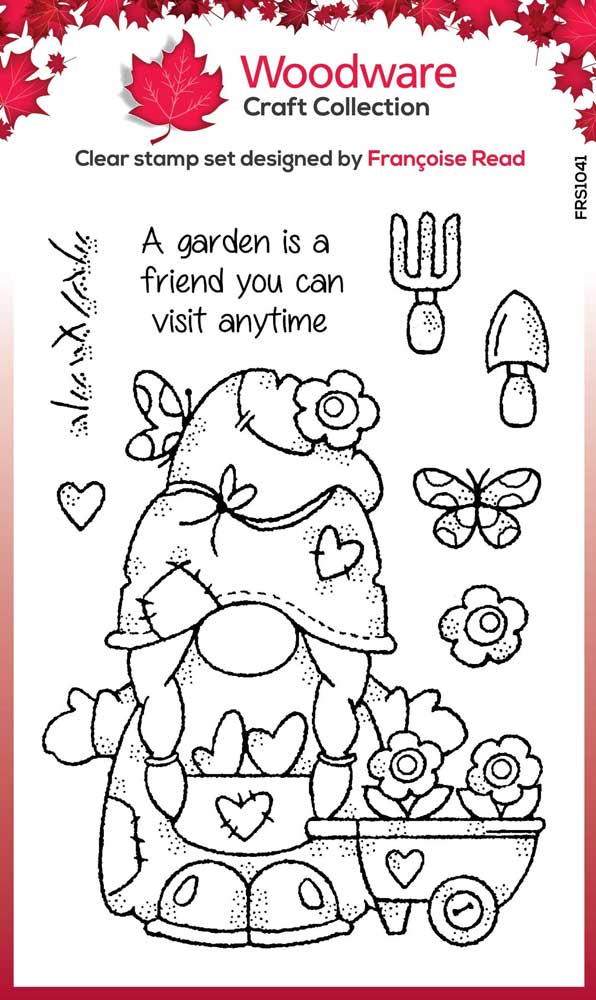 Woodware Craft Collection Clear Stamp Set - Green Fingers [FRS1041 ...